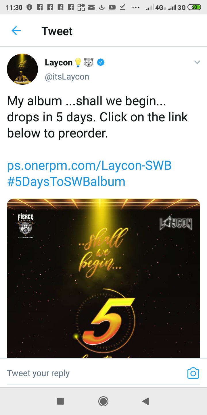 Laycon Announces Release Of Debut Album, SWB