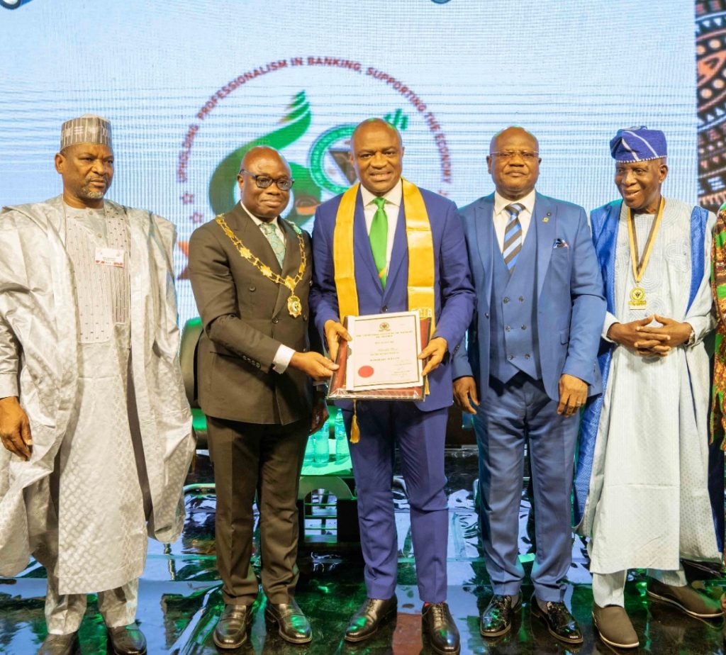 Chartered Institute Of Bankers Nigeria Honours Oliver Alawuba, Confers ...